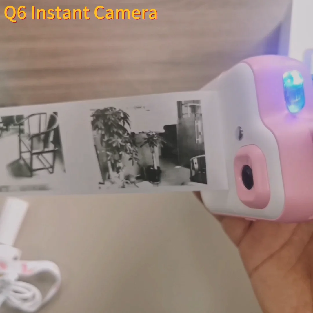 Oem Paper Shoot Camera Instant Print Cameras For Kids Camara ...