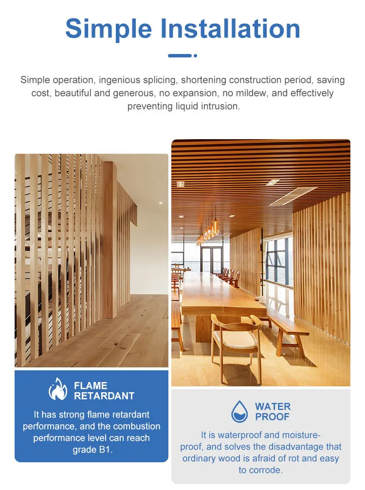 China WPC Partition Wall WPC Column Partition Manufacturers, Suppliers ...