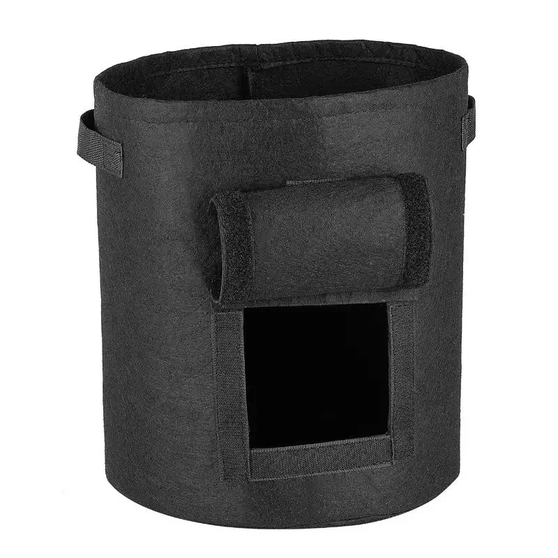 Hydroponic Felt Grow Bags - Vertical Indoor Gardening