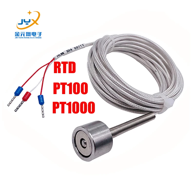 Strong Magnetic Surface PT1000 PT100 Magnetic Temperature Sensor ...