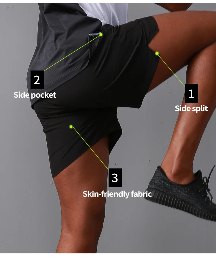 Men Shorts Blank Custom Logo Jogging Gym Wear Dry Fit Shorts Men ...