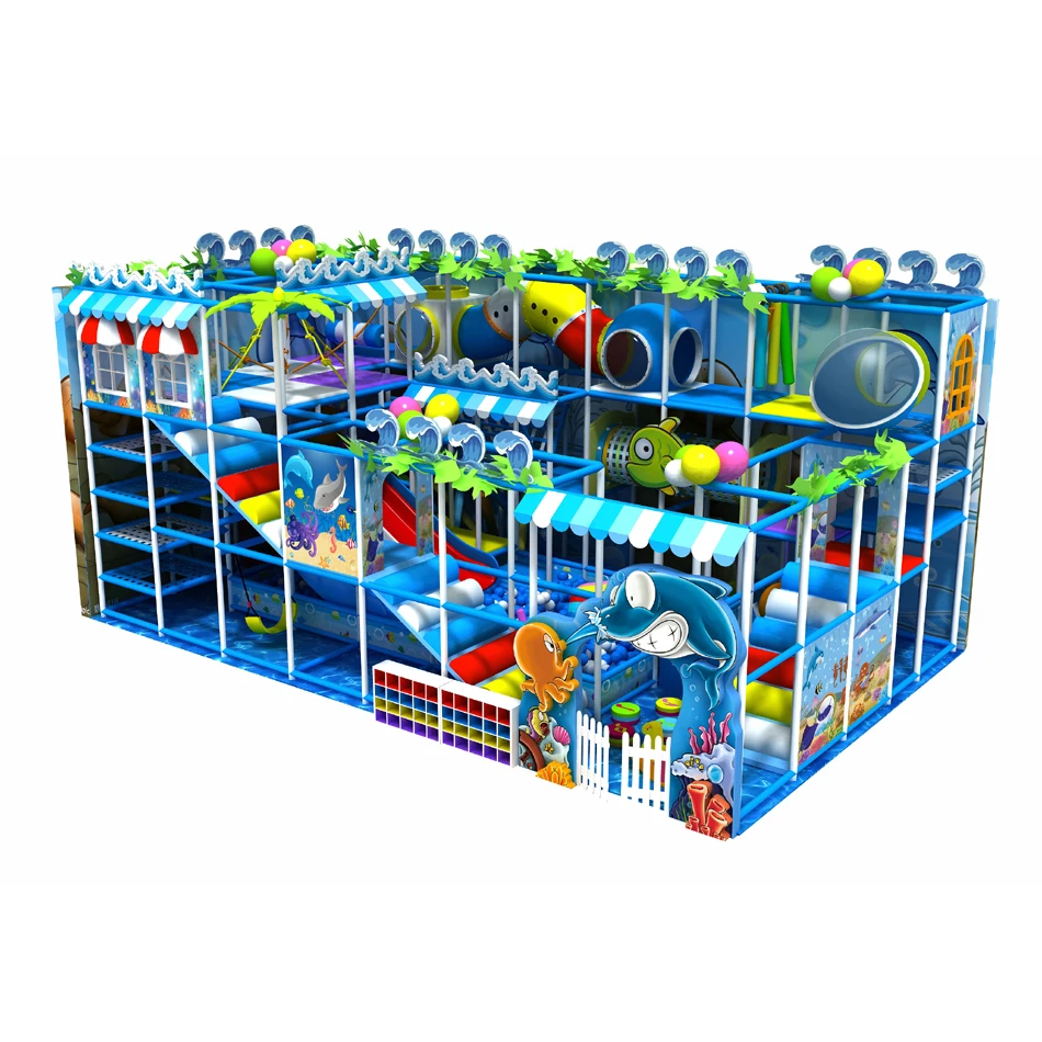 Angel Free Design Ocean Theme Colorful Kids Indoor Soft Playground ...