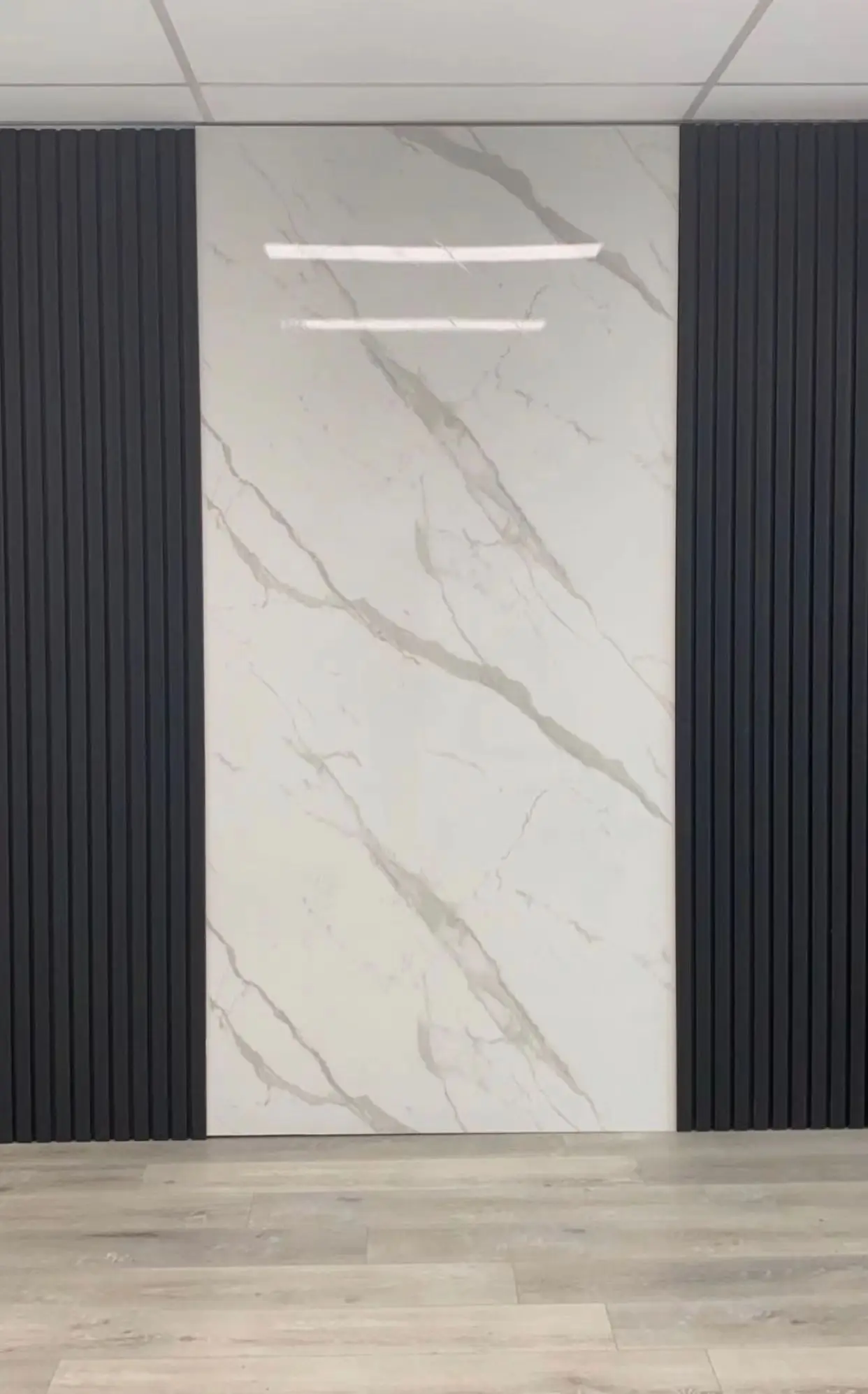 Modern Luxury PVC Wall Panel with Bamboo Charcoal Mirror Economic ...