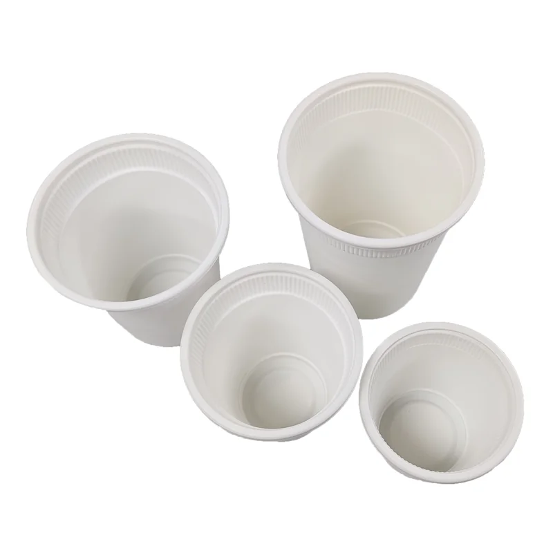 Eco-Friendly Compostable Biodegradable Disposable Plastic Cups Tapioca ...
