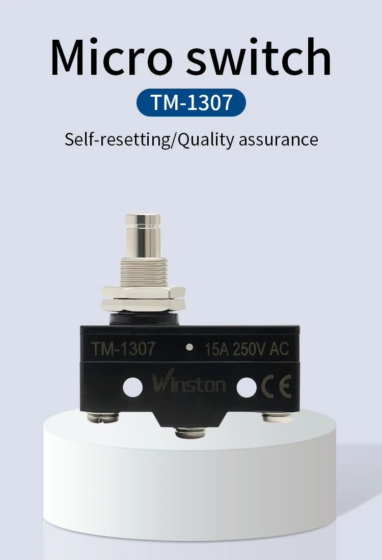 Tm-1307 15a Waterproof Electric General Purpose Roller Top Button Plunger Micro Switches - Buy ...