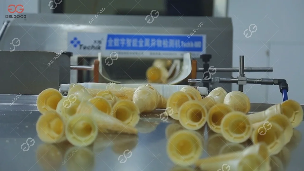 Custom Size Shape Logo Wafer Cakecup Cone Maquina De Helados Machine ...