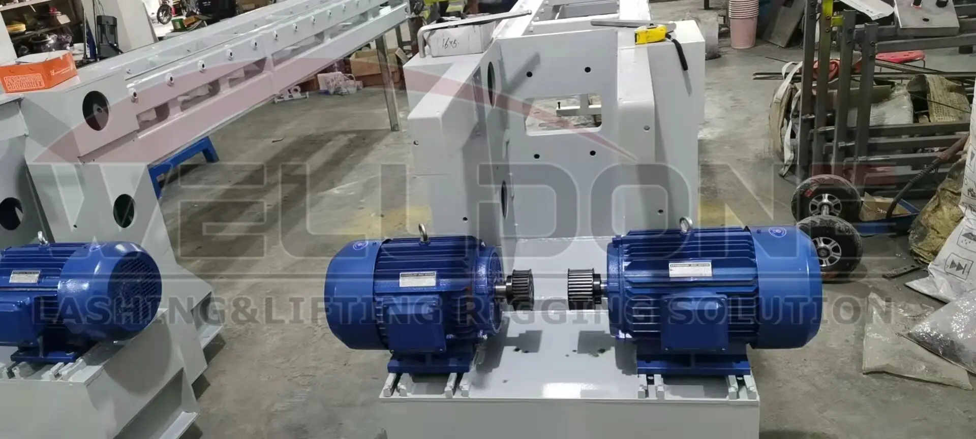 New Type 75T-200T 6M-30M Polyester Endless Round Sling Making Machine