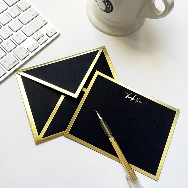 Beautiful Envelope Designs - A3 & A5 Gold Foil Envelopes