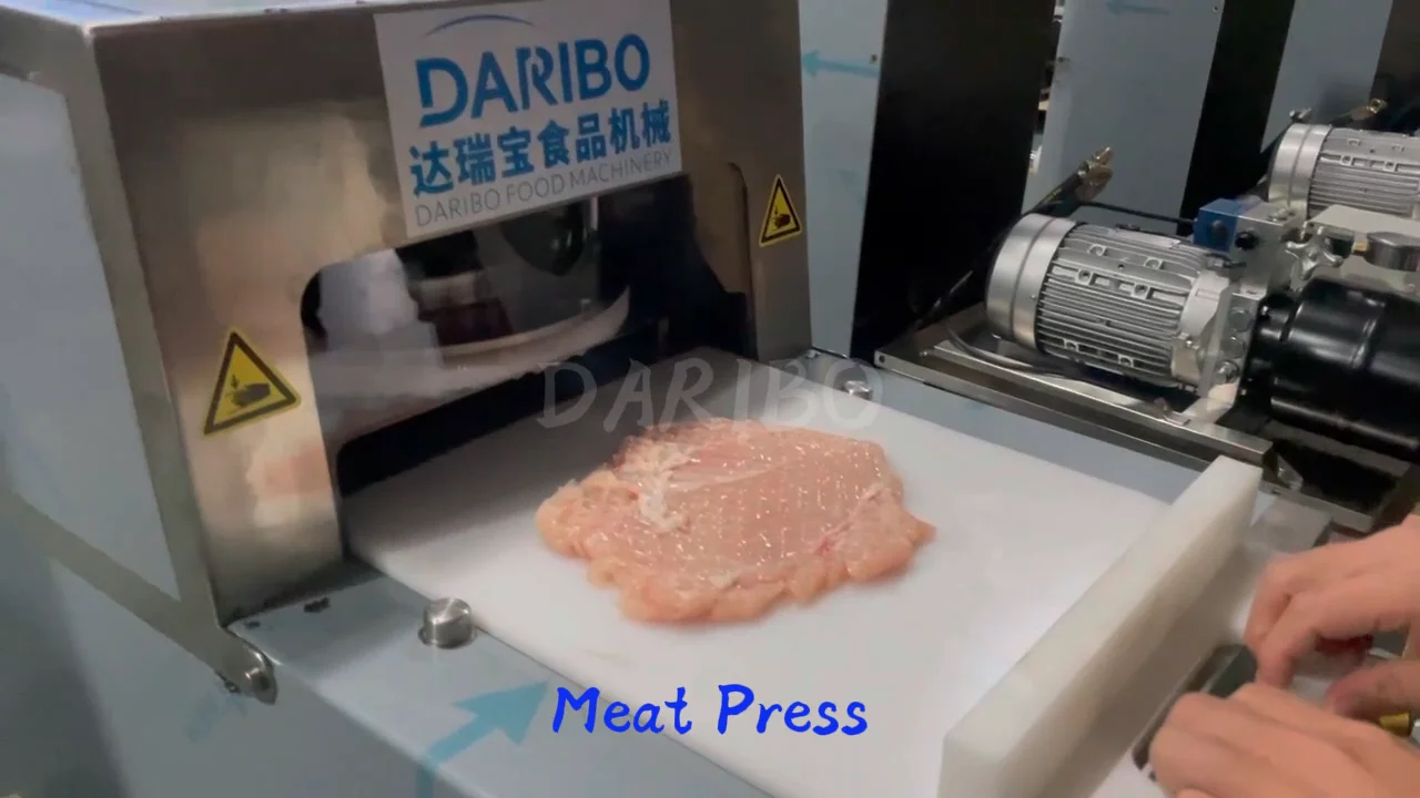 Daribo Meat Press Machine Steaks Flattener Schnitzels Tenderizer Pork ...