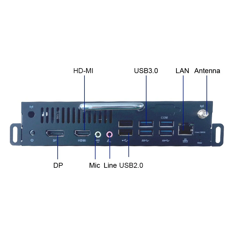 Customized Embedded Pc X86 Ipc 12v Server I3 I5 I7 Cpu Linux Fan Small ...