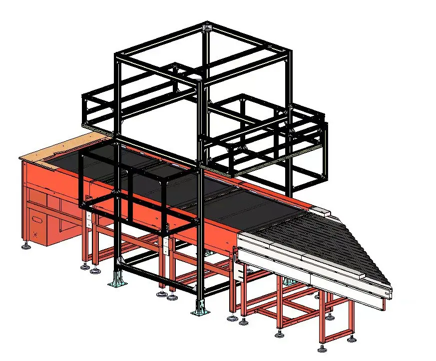 Large Custom Design Double Ring Sorter Logistics Express Sorting ...
