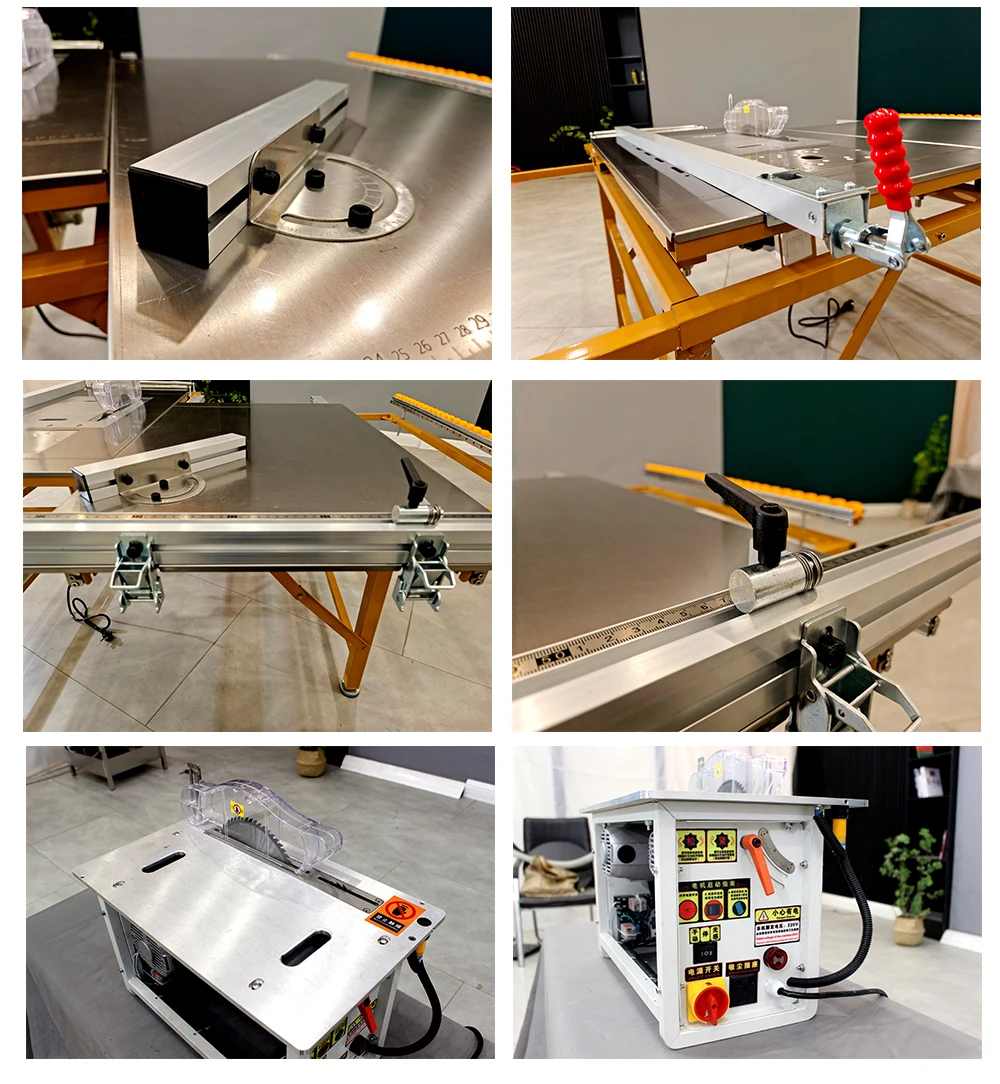 Tablesaw Portable Wood Saw Machines Cabinet For Folding Sliding ...