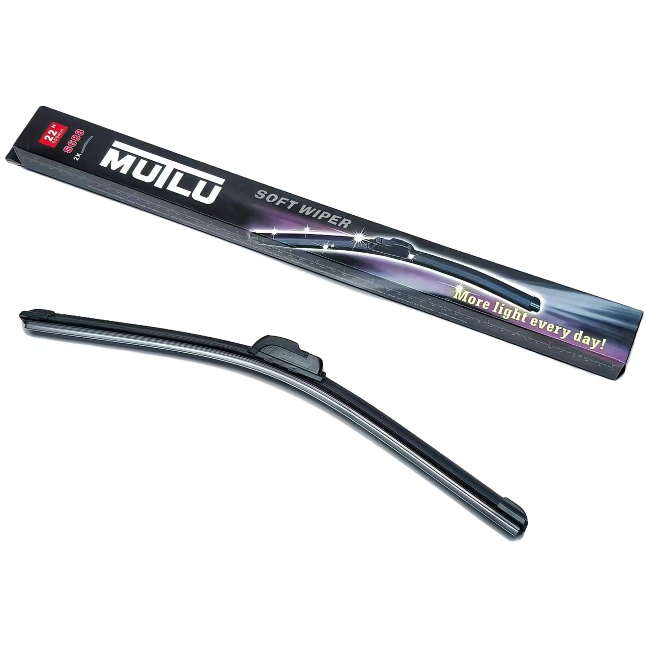 Car Windshield Frameless Wiper Blades - Universal Fit