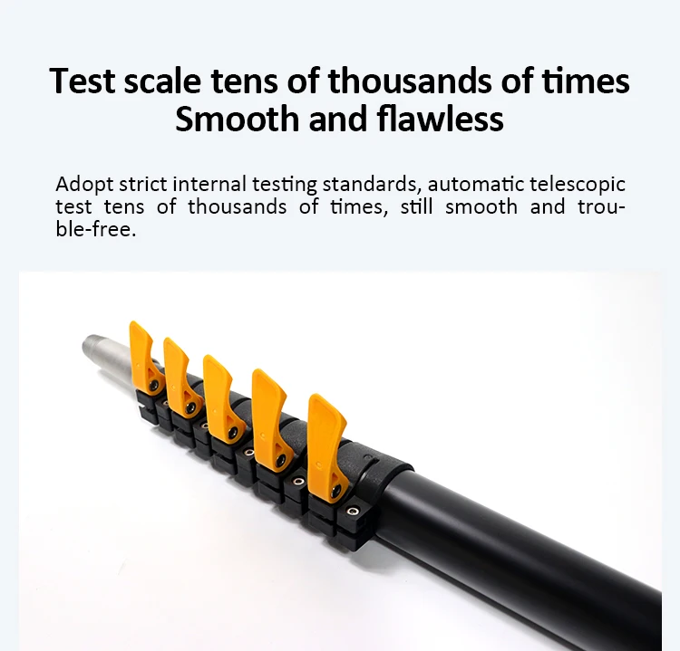 Sunnysmiler Custom Aluminum Telescopic Expandable Broom Stick Pole 1 To ...