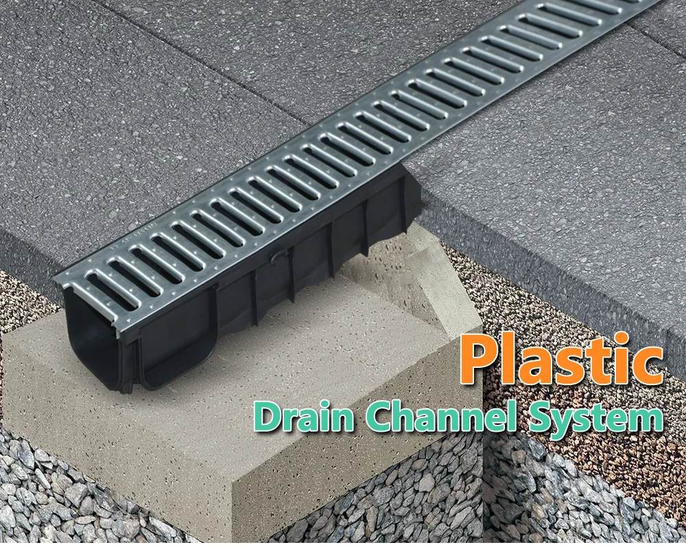 HDPE Drainage Channels - Durable and Easy to Install