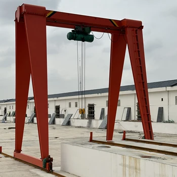 Nice Price Single Girder Gantry Crane With Electric Hoist - Buy ...