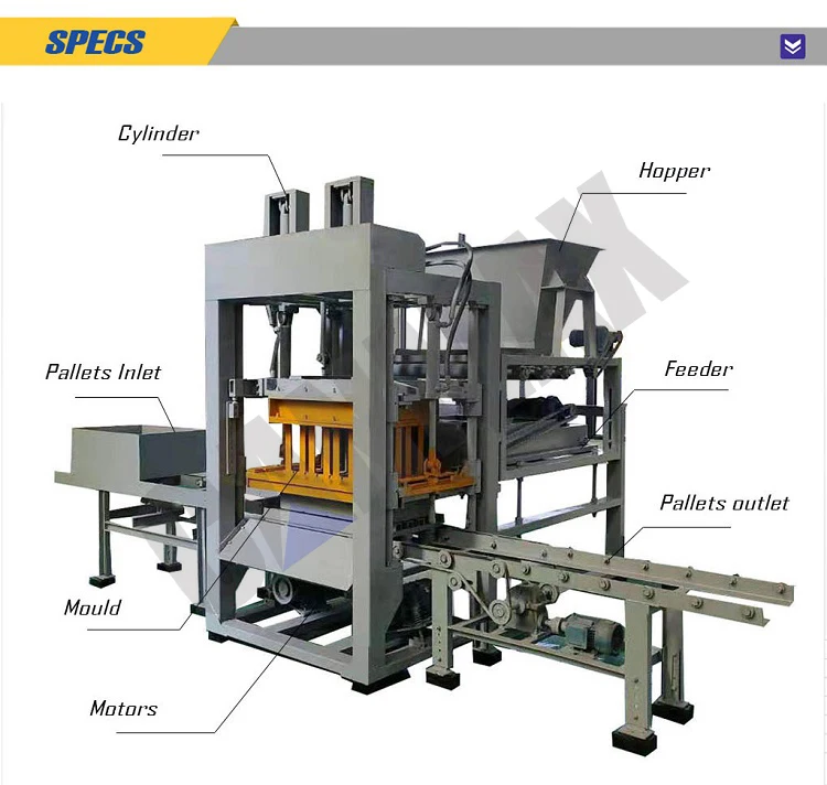 Vibration Press Multiple Interlocking Press Block Making Machine Brick ...