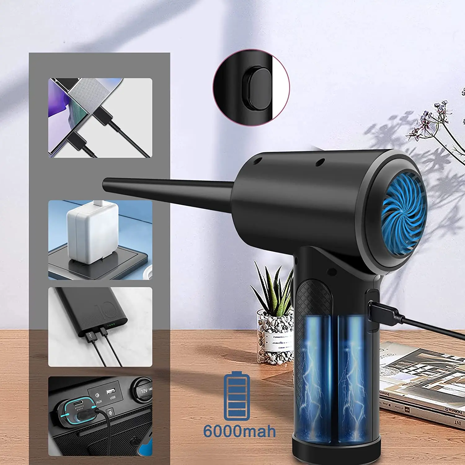 Mini Air Duster 2022 - Efficient Cleaning for Electronics