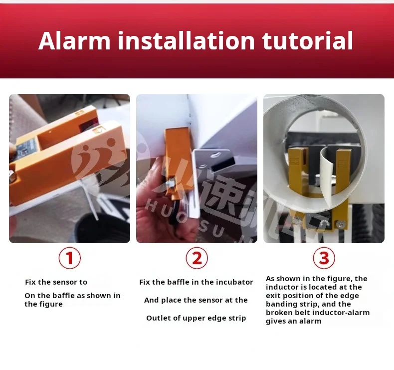 Winter Thermostat Edge Strip Preheating Box Automatic Edge Sealing And ...