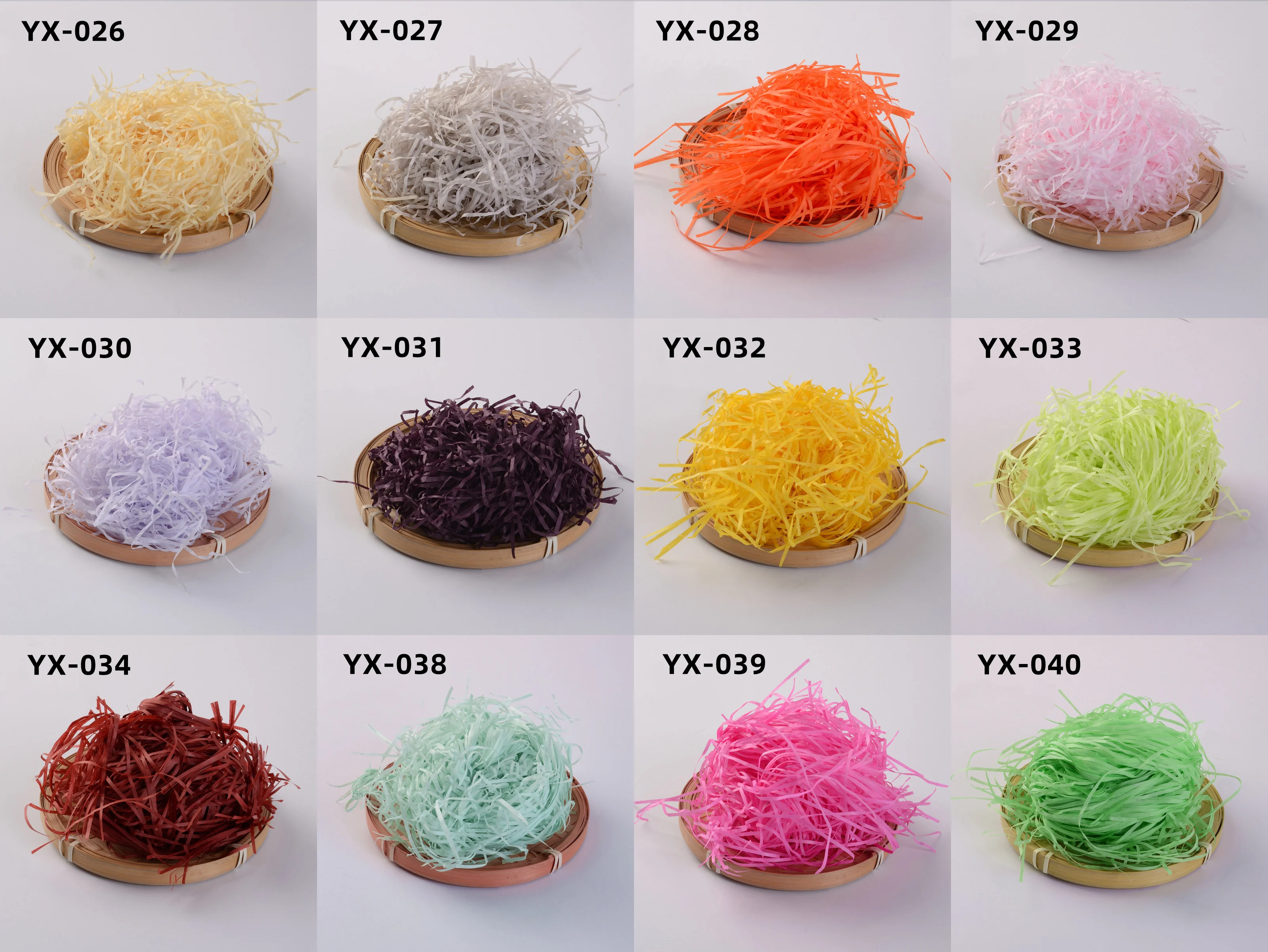 Fine Cut And Crinkle Cut Paper Shreds Crinkle Paper Bulk Gift Basket ...