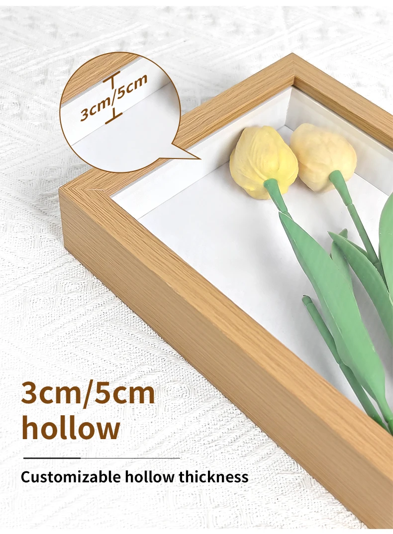 Creative A4 Size Black Frame Photo Frame Rectangle Style