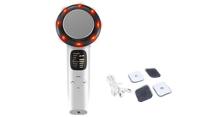 3 In 1 Sonic Body Shaping Device Vibration Ems Led Light Body Beauty ...