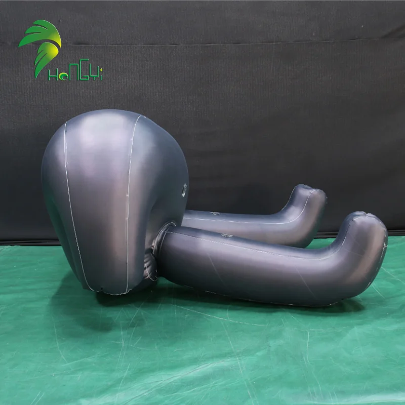 Adult Jumpsuit Inflatable Black Custom Clothes Squeak Inflatable Suit Inflatable