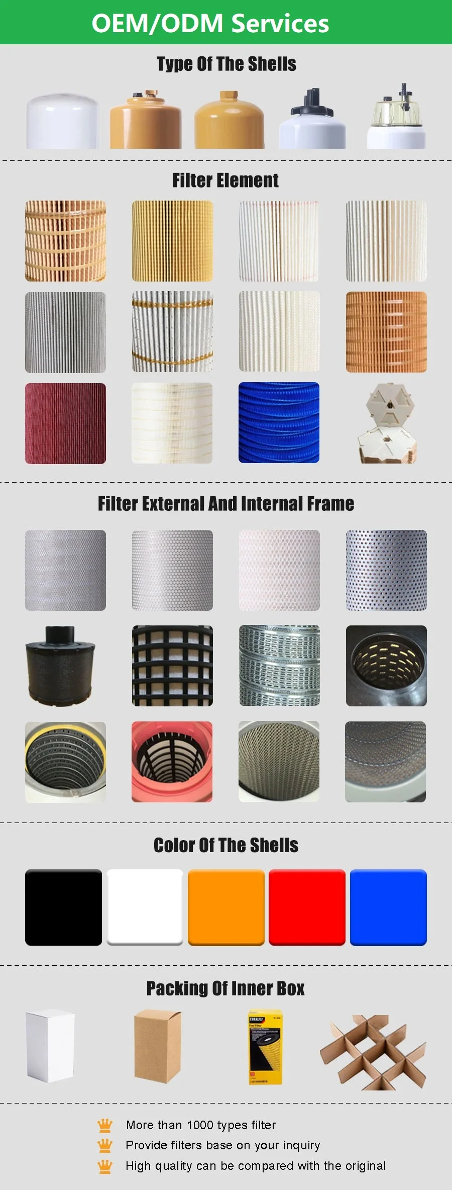 Forklift Spare Parts - Oil Filter for Nissan Engine TD27