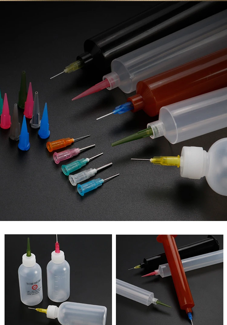 Disposable All Plastic Dispensing Tip Tt 14g 16g 18g Oblique Type ...