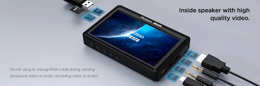 Ezcap180 Portable Video Recorder - Efficient VHS to Digital Conversion