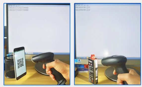 BS-256 Handheld QR Code Scanner - Efficient Barcode Scanning