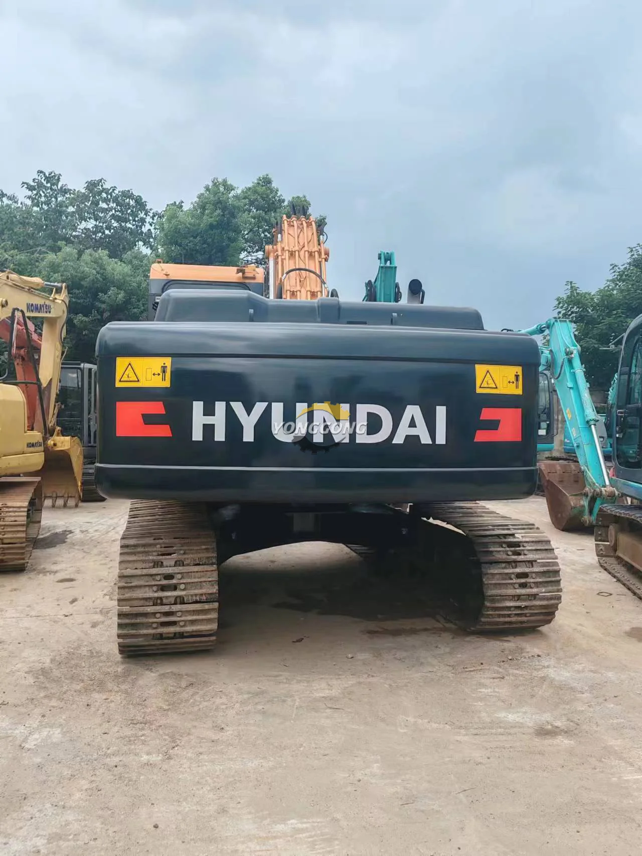 Used Hyundai R220 Hydraulic Crawler Excavator Korea Original Hyundai220 ...