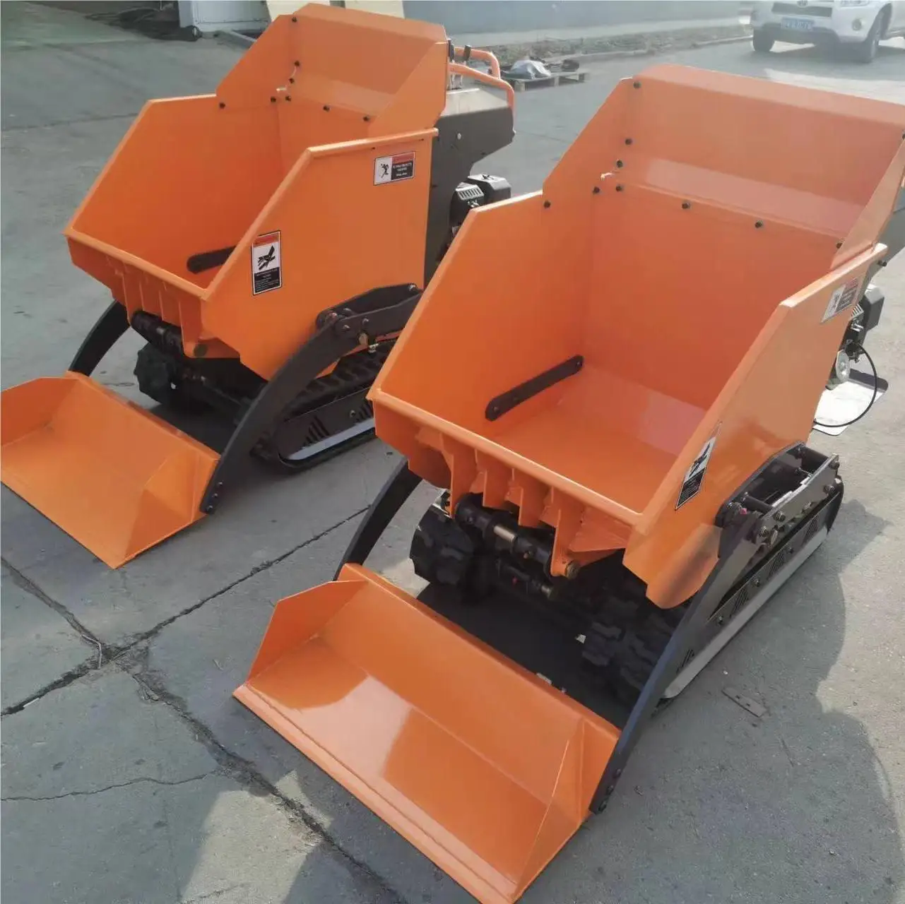 2023 Power Wheel Barrow Mini Dumper 4x4 Electric Tracks