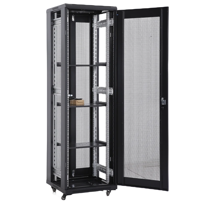 46U network cabinet data center rack cabinet industrial 19" enclosure ...