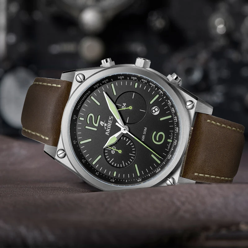 Akires Dive Automatic Movement Fashion Versatile Stainless Steel Chain ...