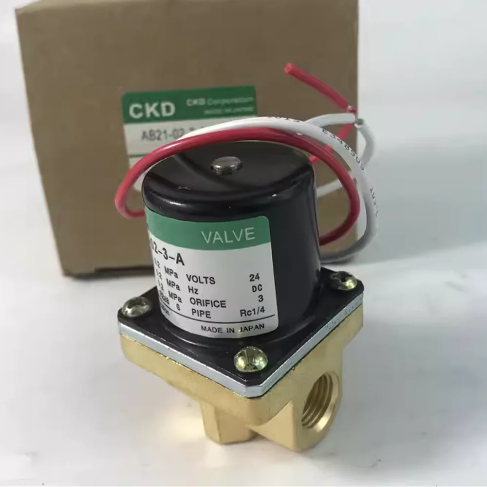 Thailand Ckd Solenoid Valve Ab21-02-3-a-dc24v/ab21-02-2-a-dc24v - Buy ...