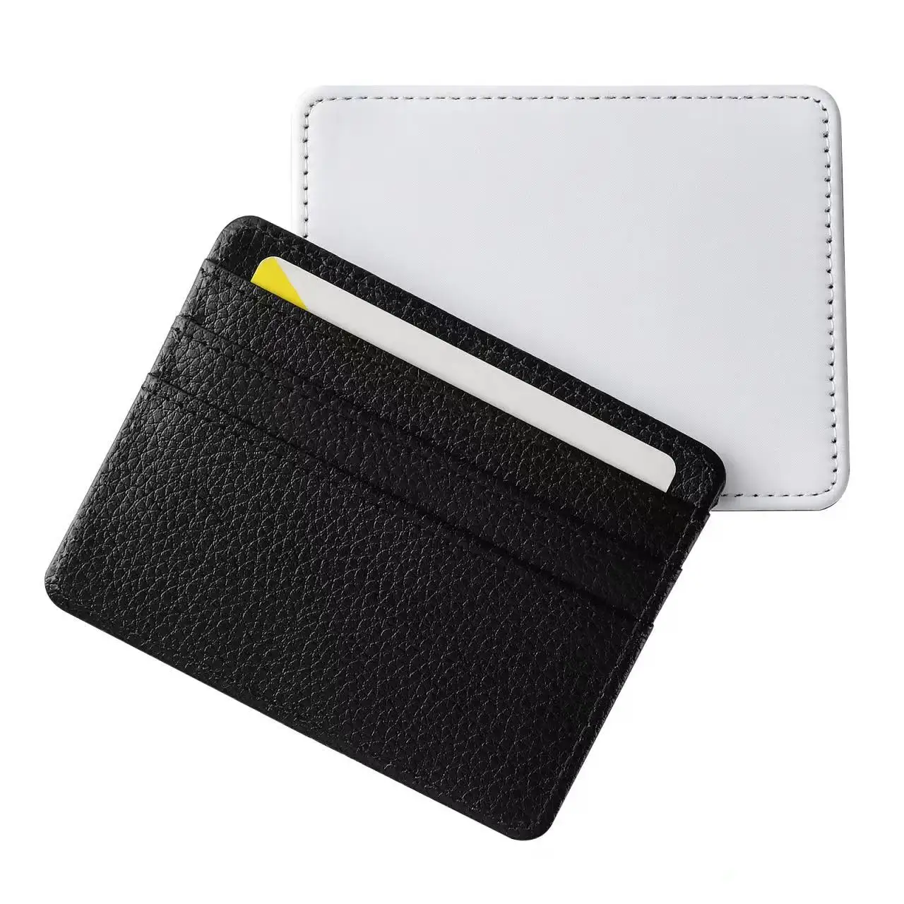 Sublimation Blank Card Clip PU Leather - Fashion & Function