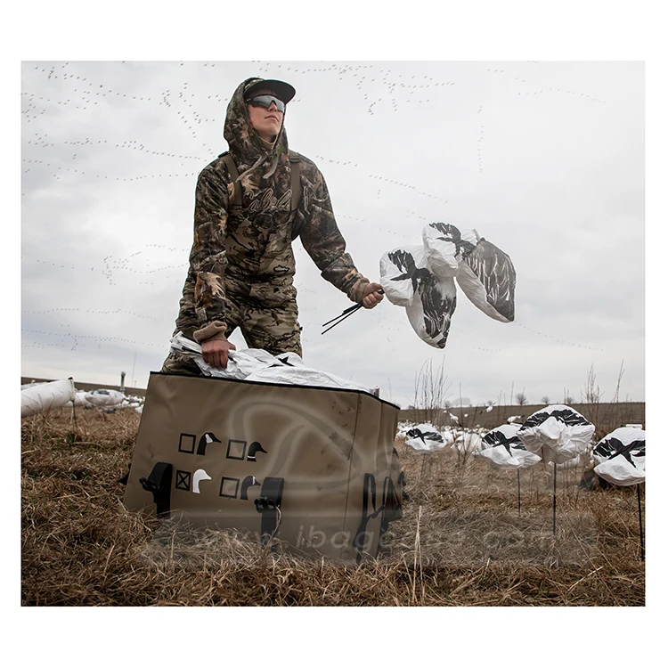 Custom Heavy-duty Standing Waterfowl Hunting Storage Nomad Decoys Bag ...