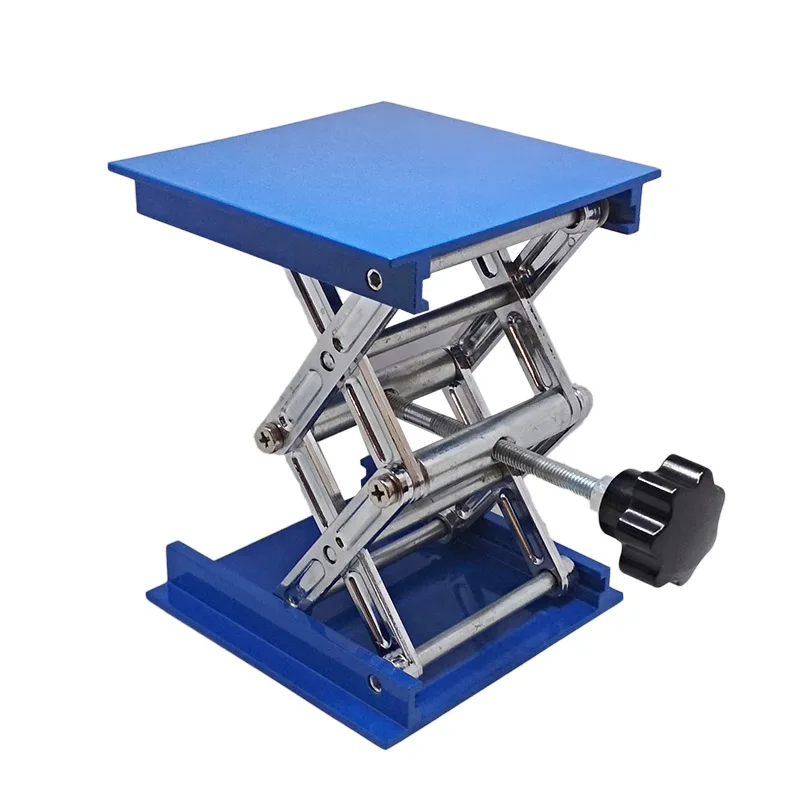Stainless Steel Lab Mini Manual Scissor Lifting Platform