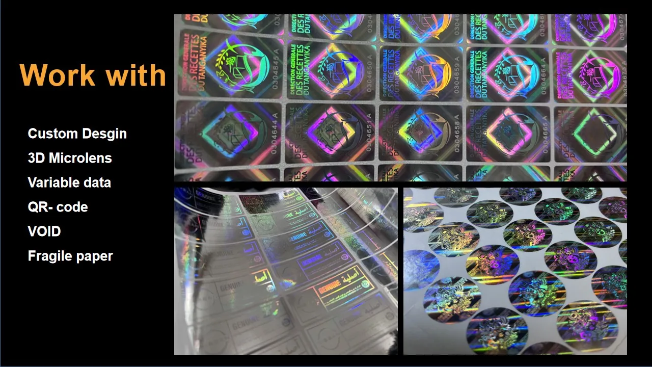 (hot Offer) Adhesives & Sealants Holographic Die Cut Custom Made ...