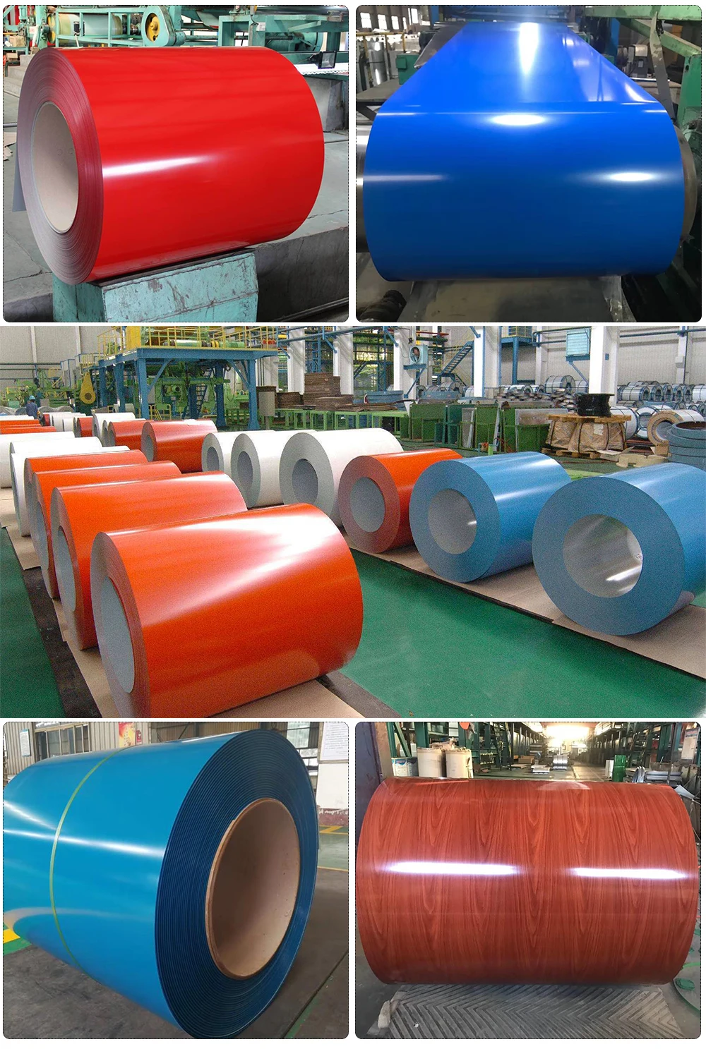 PPGI Coil Prepaint Steel Coil with Bending Cutting Welding Processing ...