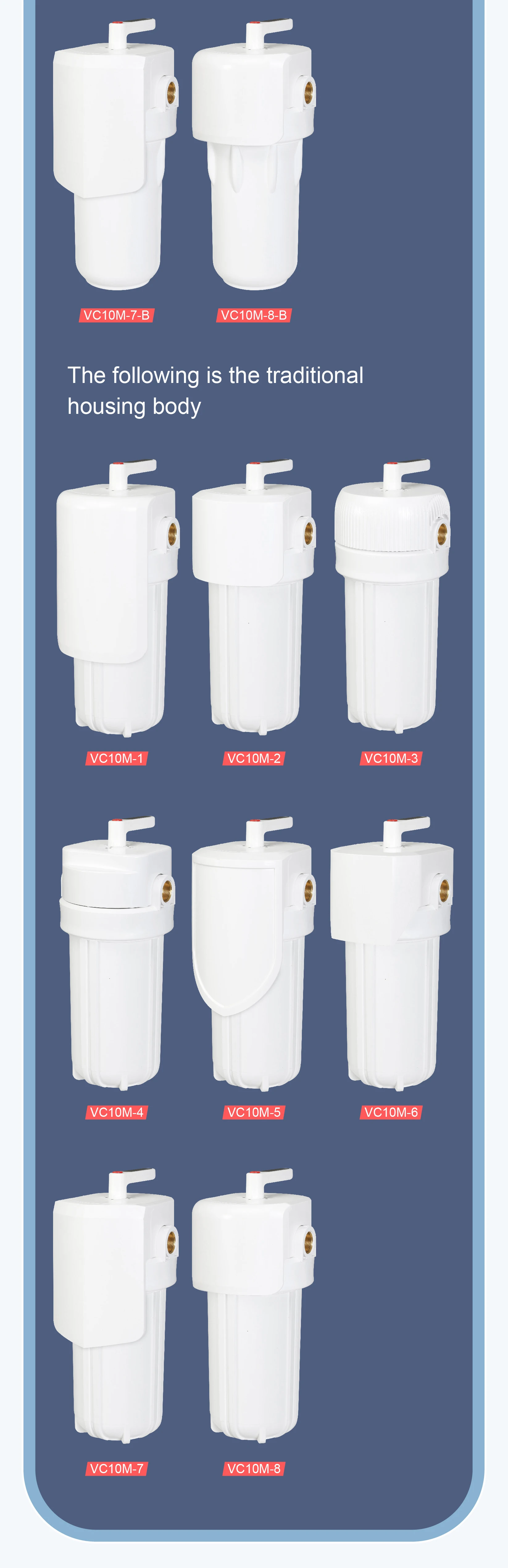 Easy Housing Water Pre Filter Alkaline Drink Water Purifier System with ...