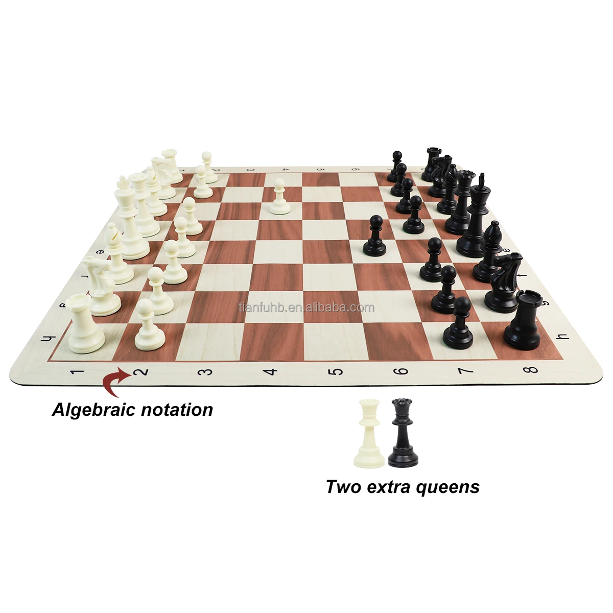 Tournament Heavy Chess Pieces - King Tall 3.75 Inch