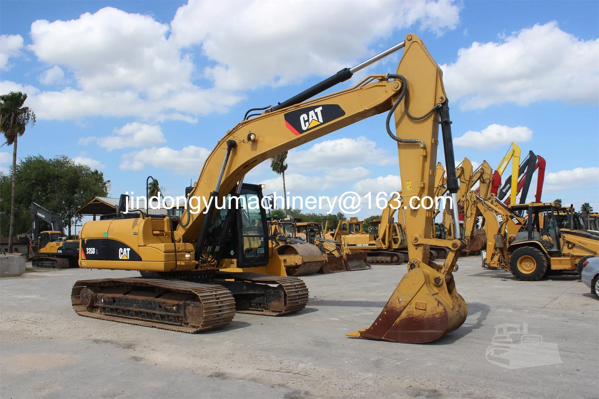 Original Caterpillar CAT320D2L Used Excavator Crawler Excavator ...