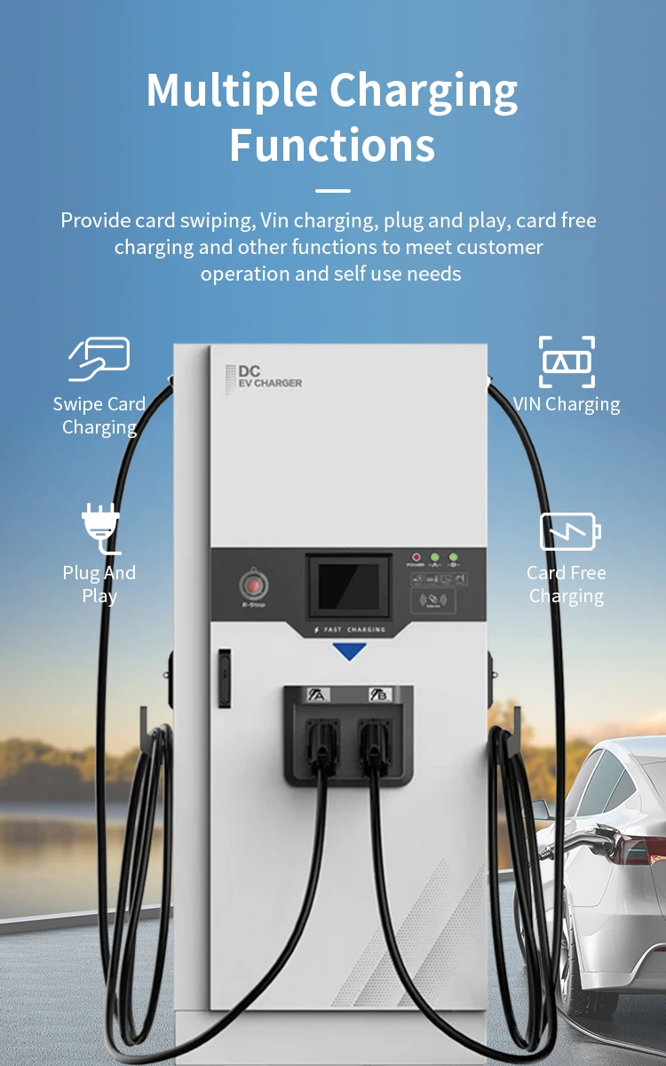 Commerical Ocpp Ccs 60 80 Kw Dc Ev Charger Electric Vehicle Bus Car Dc ...