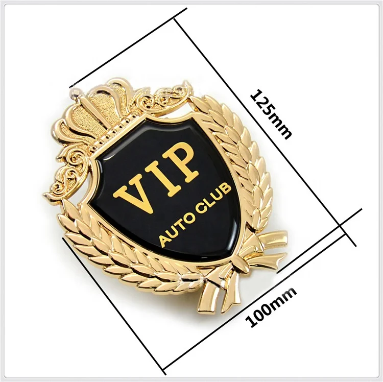 Alibaba.com: VIP Car Emblem, Gold Car Stickers, and VIP Badge with ...