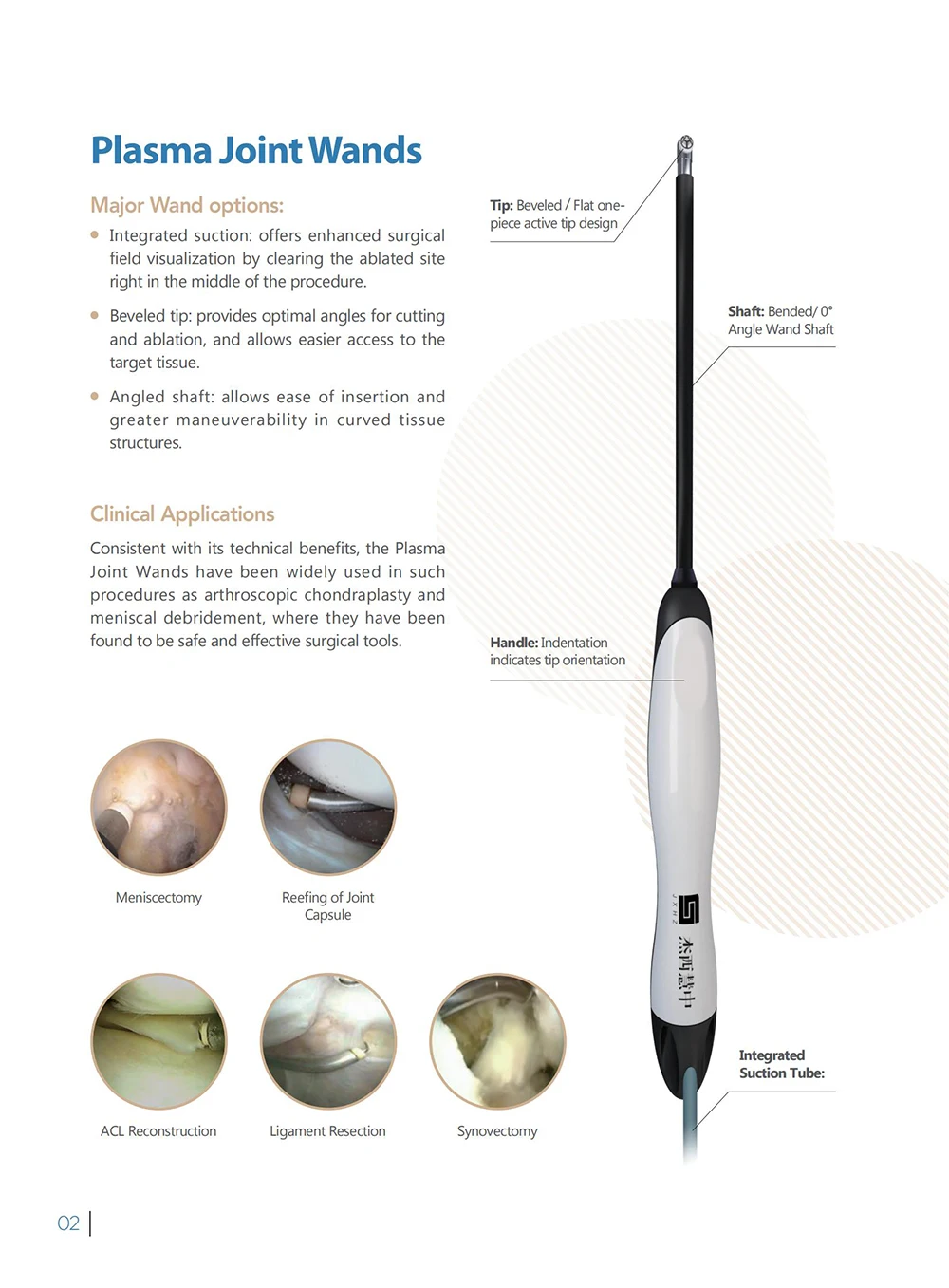 Arthroscopic Electrosurgical Surgery Ars Low Temperature Radio Frequency Plasma Ablation Device ...