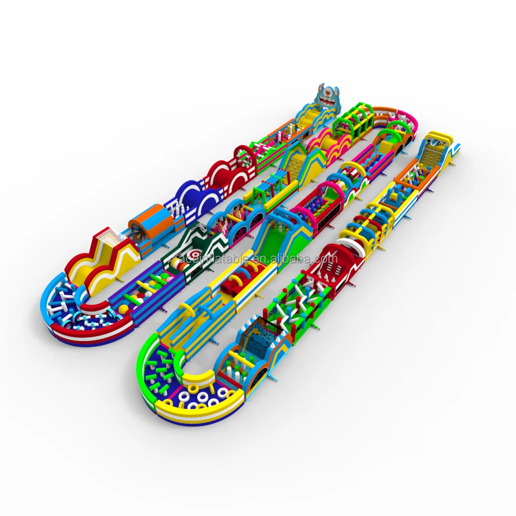 Crazy Insane Inflatable 5k Obstacle Course - Adult Fun