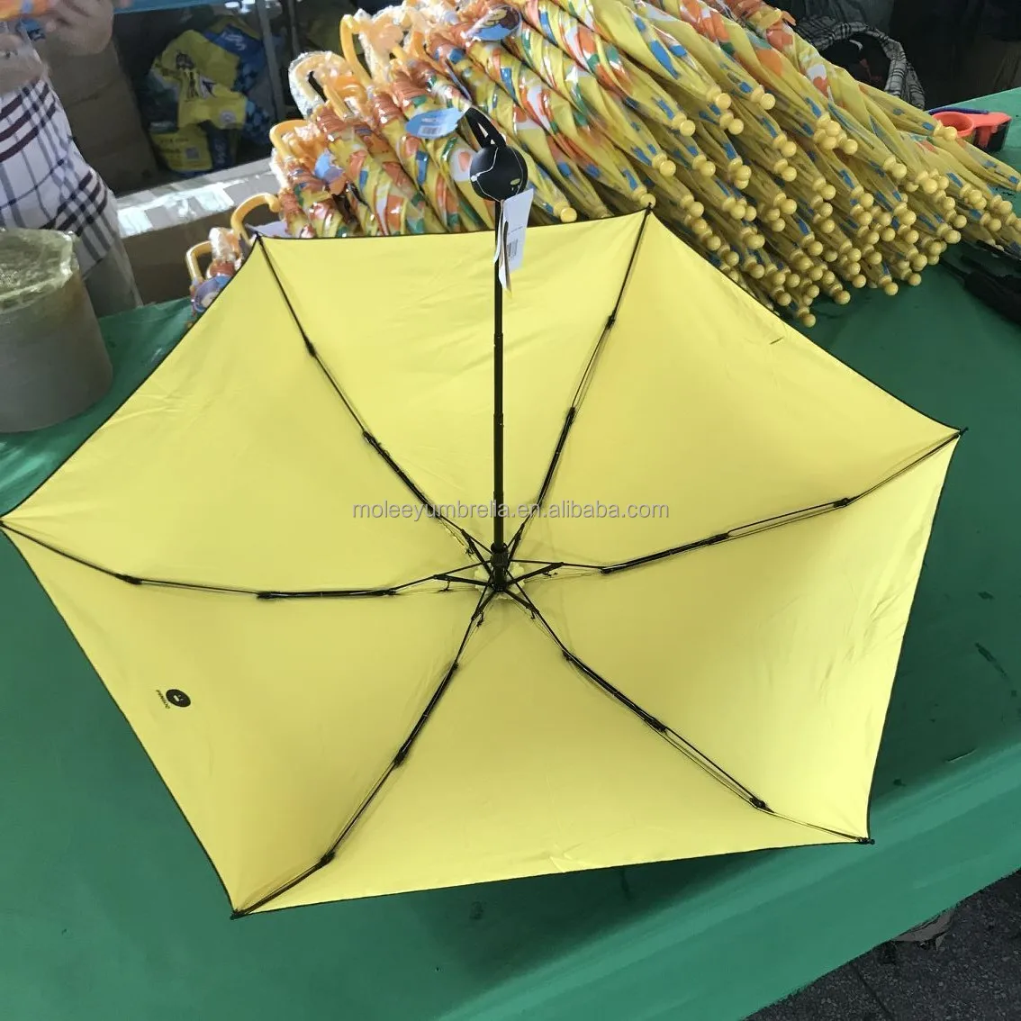 Compact Small Parasol Mini Capsule 5 Fold Umbrella