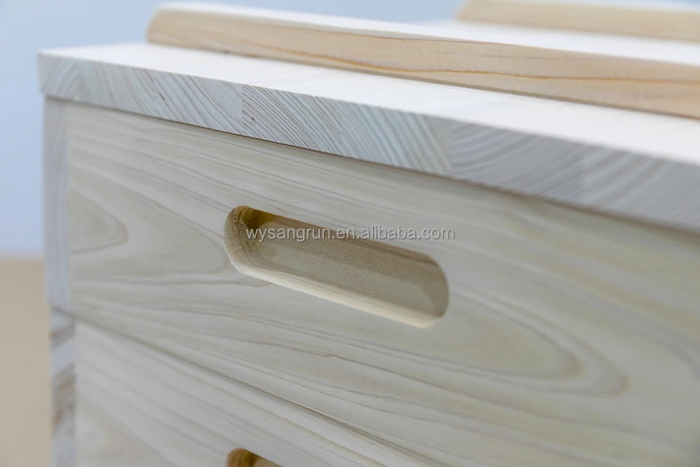 Japanese Cypress Wood Steamer Square Food-grade Stainless Steel Wooden ...